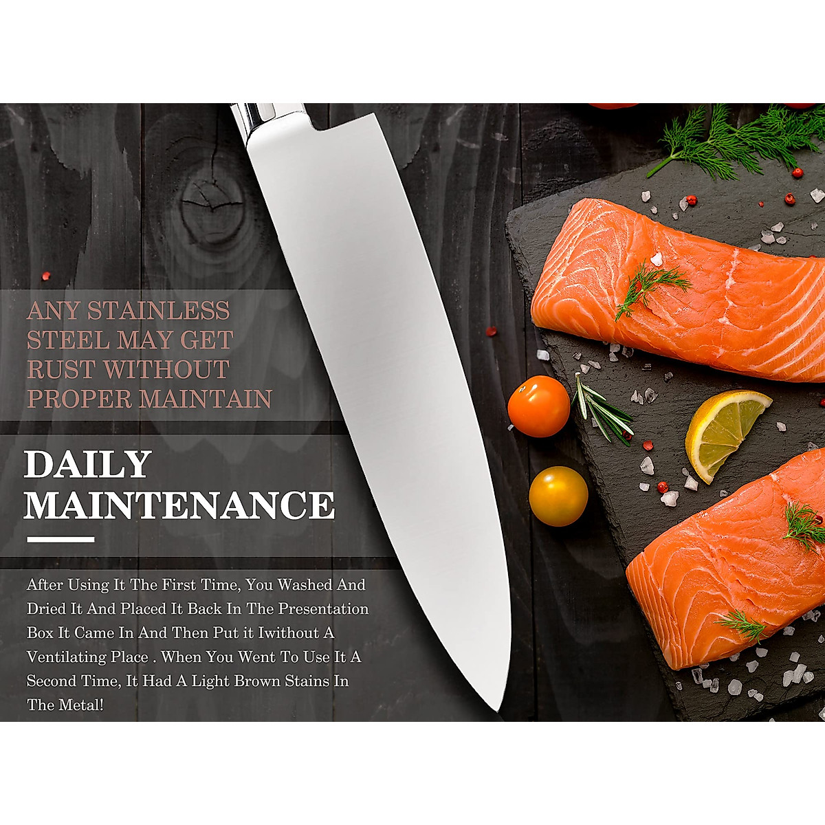 Chef’s Knife,Japanese Chopping & Meat Knife Gyuto Chef’s Knive Kitchen Cutting Knife’s for Cooking Santoku Knives Set,Forged High Carbon Chef Sharp Knife for Cutting Meat- CREATIVELAND