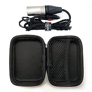 Balanced XLR 4Pin Cable for HD545 HD565 HD580 HD650 HD600 HiFi Cable Made with an Improved 100-strand Soft Teflon Coated Silver Plated Copper Wire 1.8m/5.9ft