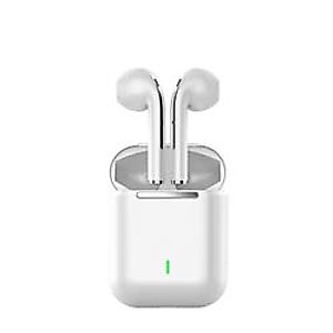 J18 Audifonos BT 5.0 Wireless Earphone Earbuds (White)