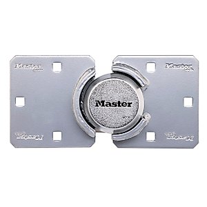 Master Lock Puck Lock, Heavy Duty Hidden Shackle Lock and Hasp, Solid Steel Lock for Vans, M736XKAD