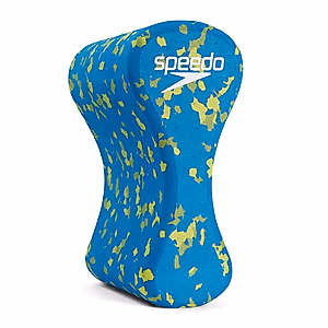 Speedo Unisex Foam Pullbuoy | Swim Training, Nordic Teal/Atomic Lime/Olive, One Size