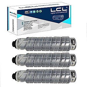 LCL Compatible Toner Cartridge Replacement for Ricoh 841337 Type 2120D 11000 Pages 1022 1027 2022 2027 3025 3030 3352 MP 2510 2550 2851 3010 3350 3351 Models (3-Pack Black)