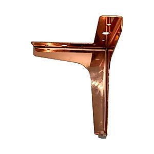 Metal Furniture Legs Feet Set of 8 – Rose Gold Pink Couch Sofa Legs 4 Inch For Furniture Cabinet Bed Chair Nightstand TV Stand , Patas Metalicas Oro Rosada Para Muebles Sofas Sillas Base Cama Modernos