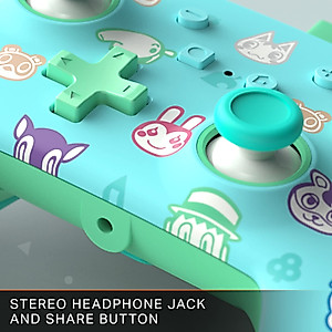 PowerA Enhanced Wired Controller for Nintendo Switch - Animal Crossing
