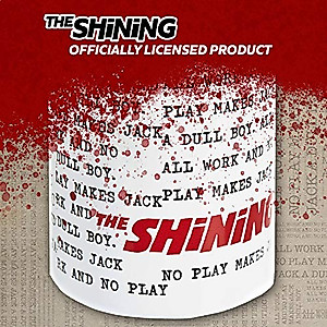 Paladone The Shining Metal Water Bottle, Stainless Steel, 500ml (16.9floz)