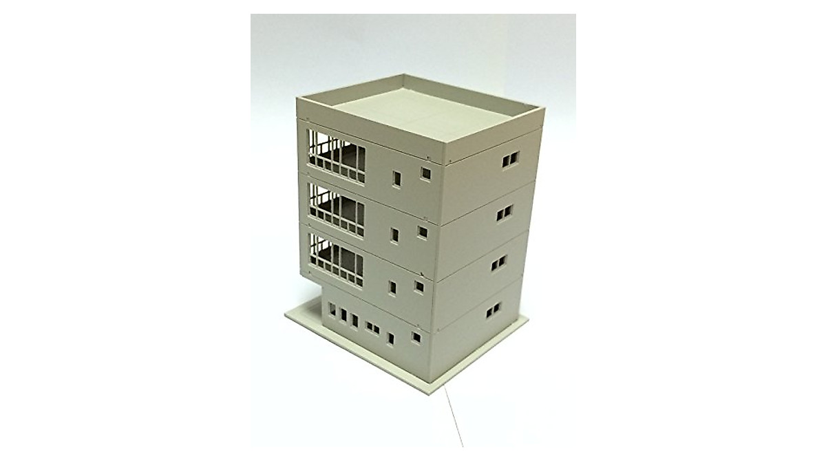 Outland Models N Scale Modern 4-Story Office Building