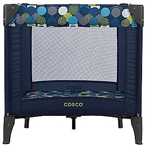 Cosco Funsport Compact Portable Playard, Lightweight, Easy Set up, Foldable Baby Playpen with Carry Bag, Comet