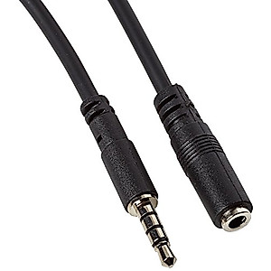 StarTech.com 2m 3.5mm 4 Position TRRS Headset Extension Cable - M/F - audio Extension Cable for iPhone (MUHSMF2M)