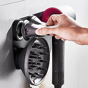 Supersonic Hair Dryer Holder Bathroom Storage Organizer Shelf for Wall Mount Accessories for Dyson