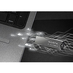Pen Drive ADATA AUV350 32GB Metal USB 3.2,Silver