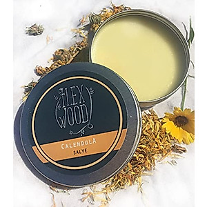 Vegan Calendula Salve - all natural vegan balm, soothes rashes, itching, dry skin, eczema, chapped hands, palm oil free, cruelty free, plastic free, moisturising, handcrafted and organic - 100ml