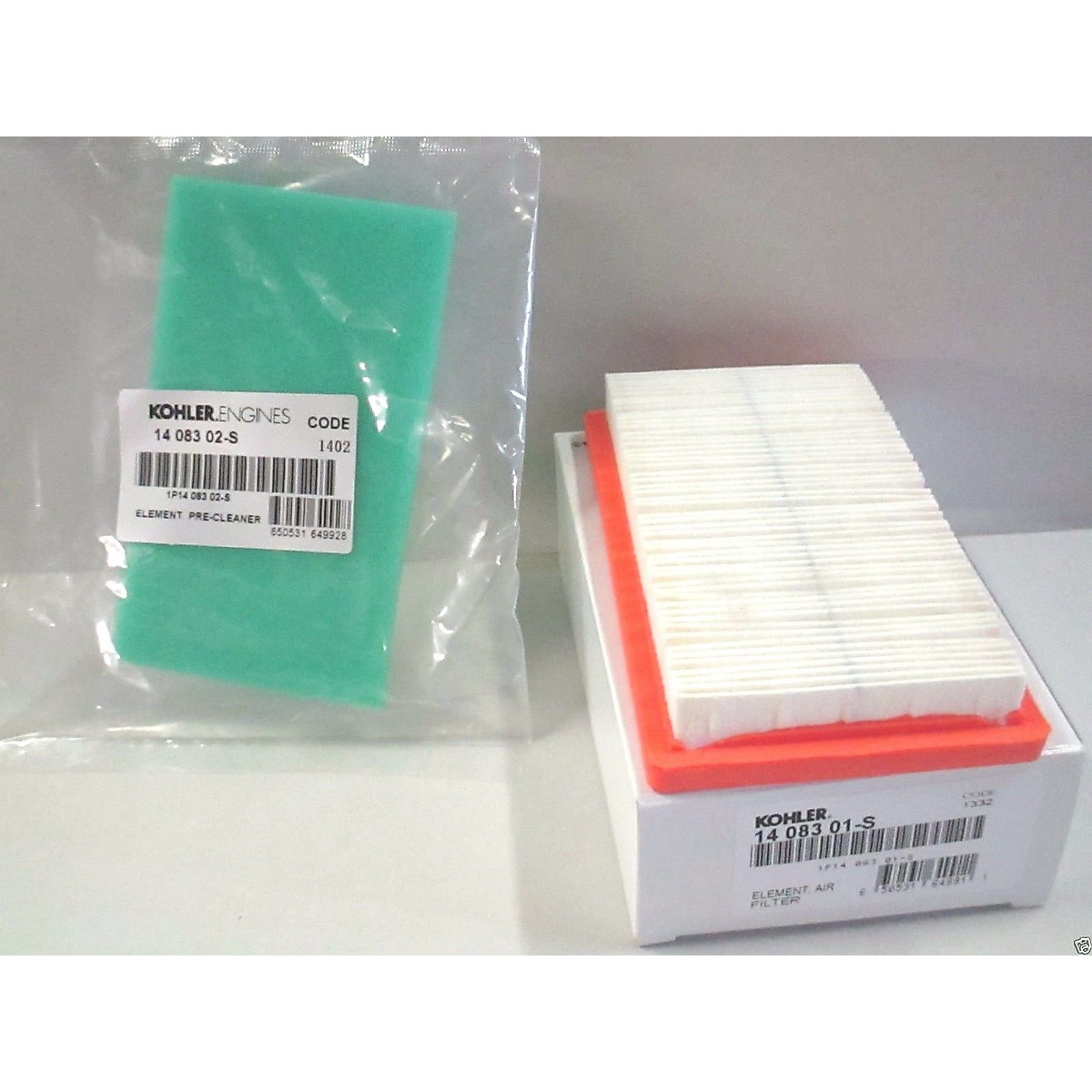 Kohler 14-083-01-S & 14-083-02-S Air Filter & Pre Filter Kit