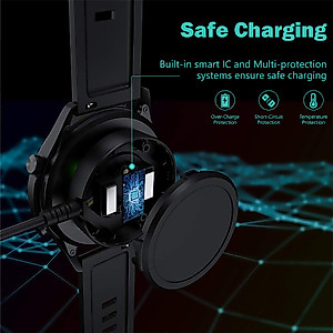 TUSITA Charger Compatible with Huawei Watch GT, GT2, GT 2e | Honor Watch Magic 1 2 | Honor Watch GS Pro,Dream - 1M