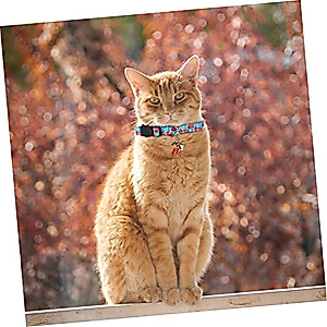 Mipcase 4pcs Pet Fruit Collar Small Cat Collar Cat Collars Personalized Small Puppy Collar Dog Collar Quick Release Buckle Pet Party Decor Favor Breakaway Cat Collar Cat Supplies Separate