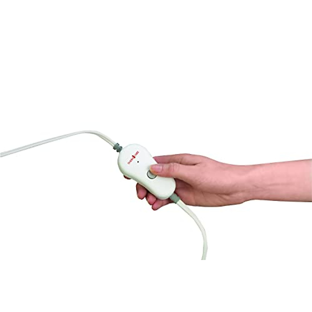 Thera|Care Small Size Heating Pad with Moist & Dry Heat | Wide-Range Heat Temperature Setting | 9” x 9”, Gray, (24-810)