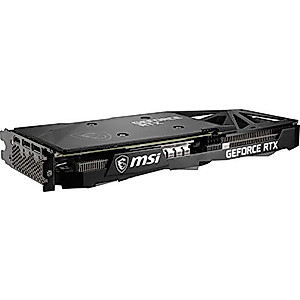MSI GeForce RTX 3060 Ti Ventus 3X 8G OC LHR Gaming Graphics Card - 8GB GDDR6, 1695MHz, PCI Express Gen 4, 256-bit, 3X DP v 1.4a, HDMI 2.1 (Supports 4K)