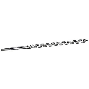 Irwin Tools 47010 Power Drill Power Pole Auger Bits, 7/16" Shank, 5/8" Diameter, 29" Total Length, Single