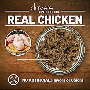 Dave's Pet Food Kidney Support Wet Canned Cat Food for Renal Health (Chicken Liver & Chicken Pate), Non-Prescription Low Phosphorus Restricted Diet 5.5 oz,(24 Pack)