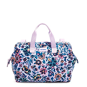 Vera Bradley Women's Recycled Lighten Up ReActive Bag Organizer, Cloud Vine Multi, One Size