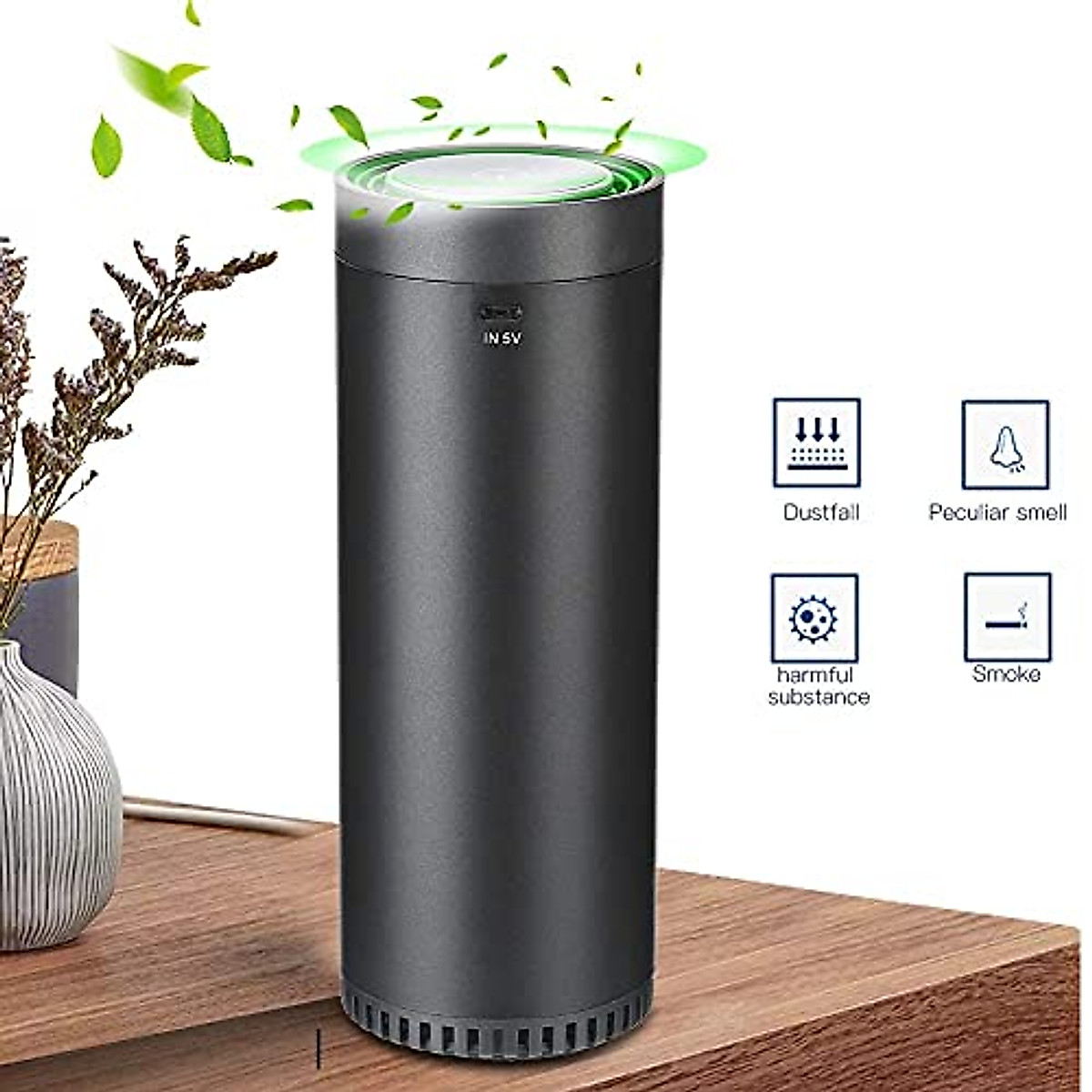 Air Purifier Photocatalyst Cleaning Air filtering Anion Air Cleaner for Bathroom Home Office Air Purification