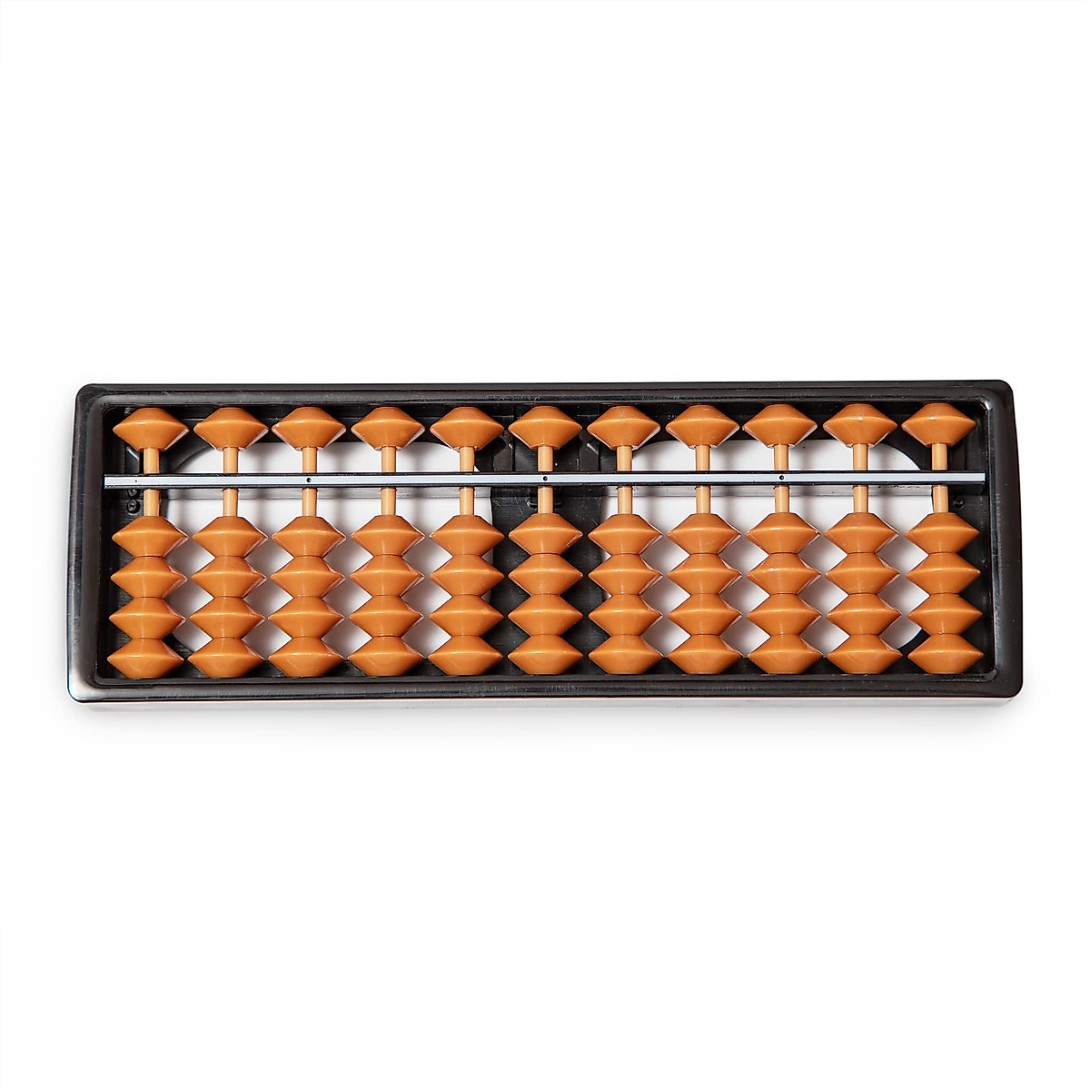Digital Standard Abacus-17.8 cm-Professional 11-Column Soroban Calculator (Functional and Educational Tool)