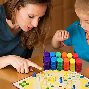 Poker Chips 180pcs counting chips game chips bingo chips for bingo games Toy Bingo Chips