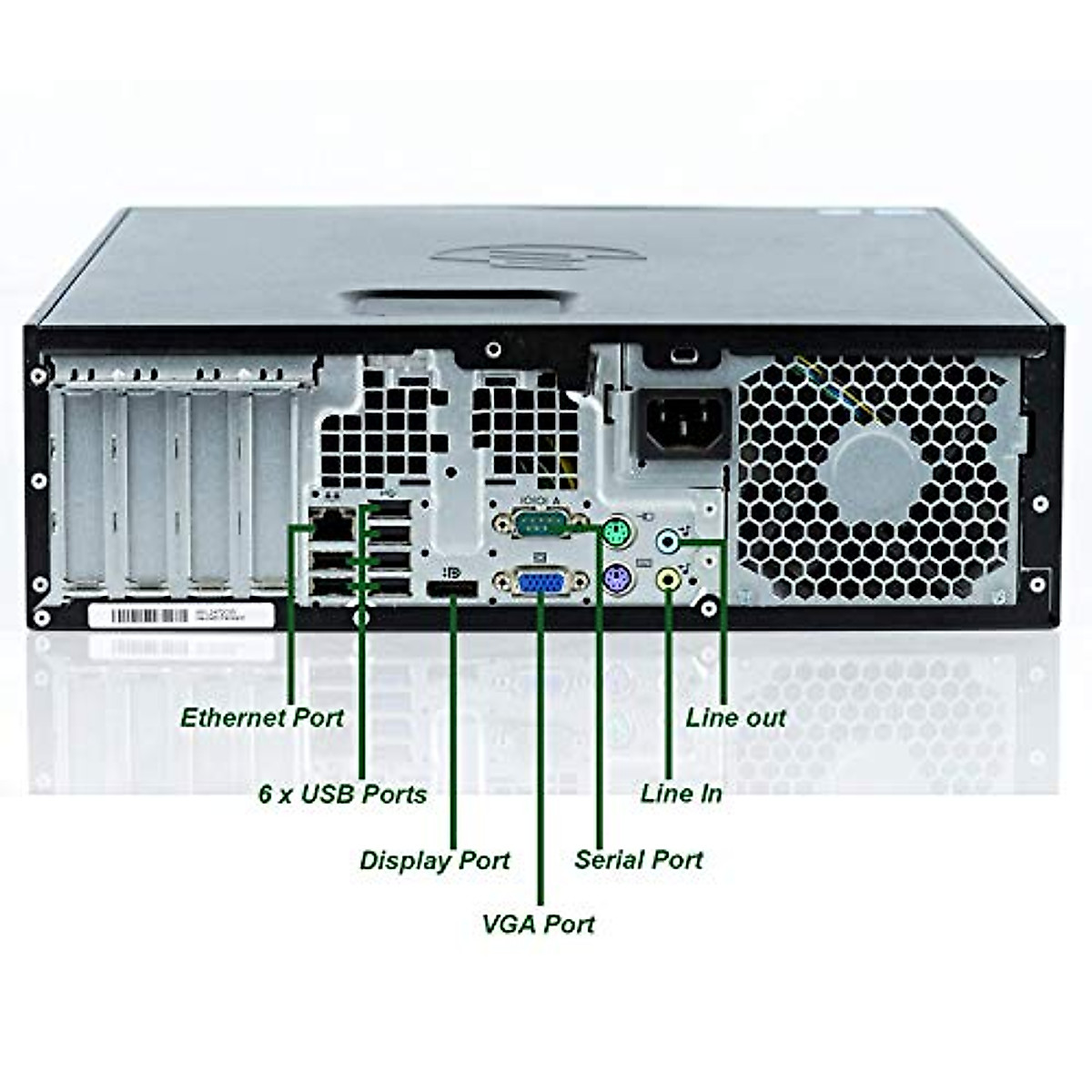 HP SFF Computer Desktop PC, Intel Core i5 Processor, 8GB Ram, 500GB Hard Drive, Wi-Fi & Bluetooth, 19 FHD LED Monitor, 1080P Webcam, Wireless Keyboard and Mouse, Windows 10 Pro (Renewed)