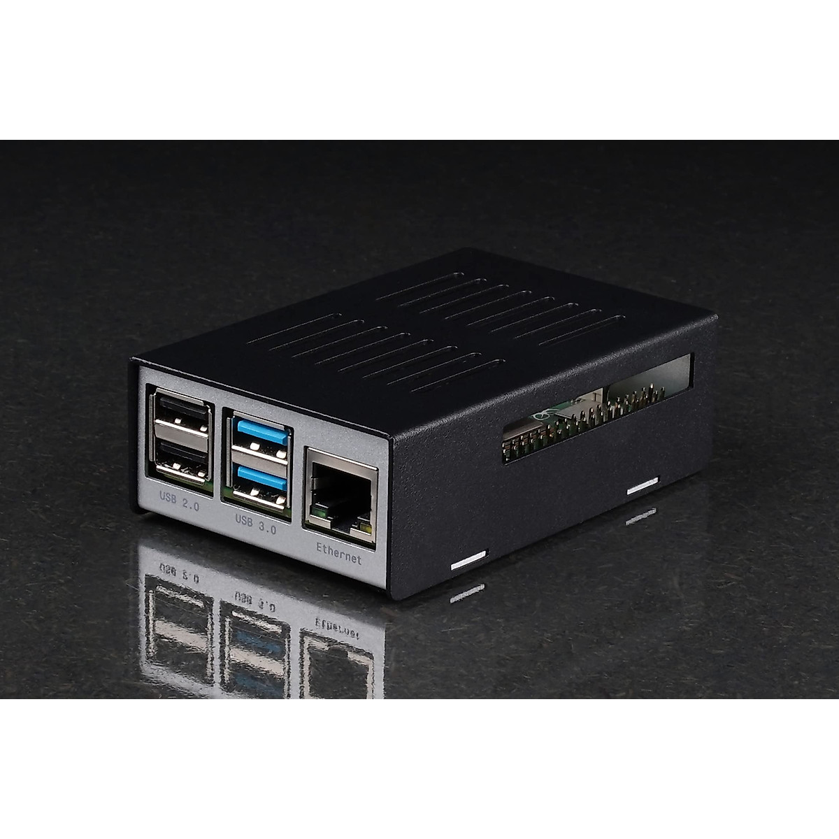 KKSB Raspberry Pi 4 Case | Space for Raspberry Pi 4 Heatsink, PoE HAT