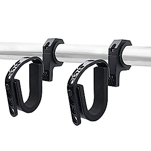 UTV Gun Holder - StarknightMT Roll Bar Tool Gun Rack Fits for 1", 1.5",1.75", and 2" Roll Bar UTV Rack, Gun Mount Compatible with Polaris RZR Ranger Can-Am Kawasaki Snowmobile Golf Cart…