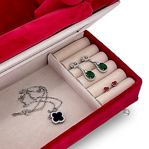 Yikko 1/6 Sofa Cushions for Dollhouse Living Room or Bedroom Decor, 12inch Dolls Accessories, Furniture for Blythe-Doll, Gift for Girls and Women Jewelry Box(A20-YS32)