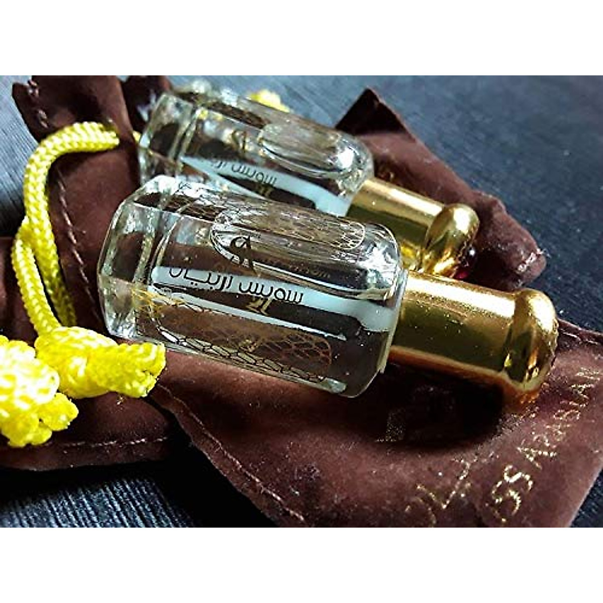 A WHIFF OF FIVE 12mL | Artisanal Hand Crafted Perfume Oil Fragrance for Women | Traditional Attar Style Cologne | by Perfumer Swiss Arabian | Great Gift/Party Favors | Pocket Size Body Oil