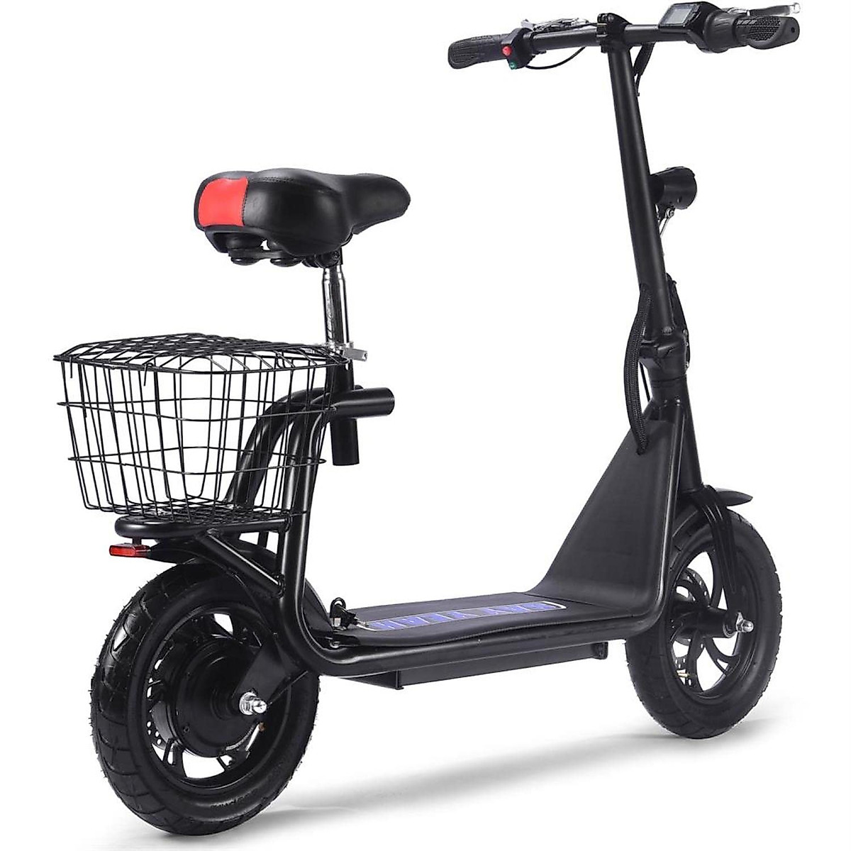 MotoTec Metro 36v 350w Lithium Electric Scooter Black
