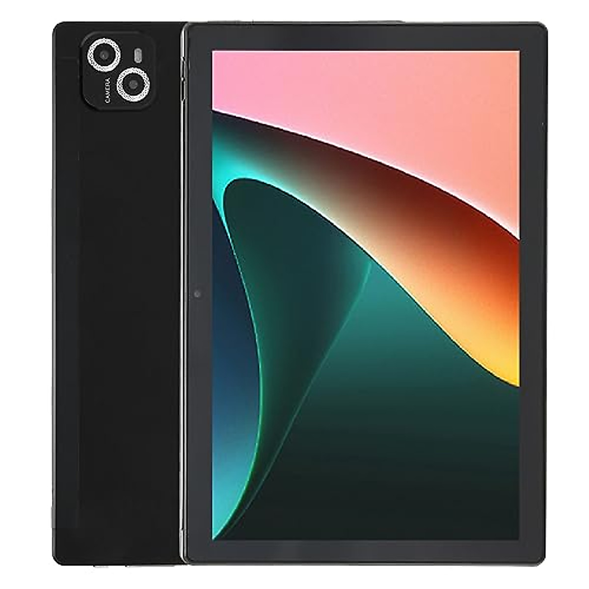 Luqeeg 2 in 1 Tablet, Black 5GWIFI 16MP Rear Camera 10.1 Inch Tablet PC 8GB RAM 256GB ROM 4G Network (US Plug)