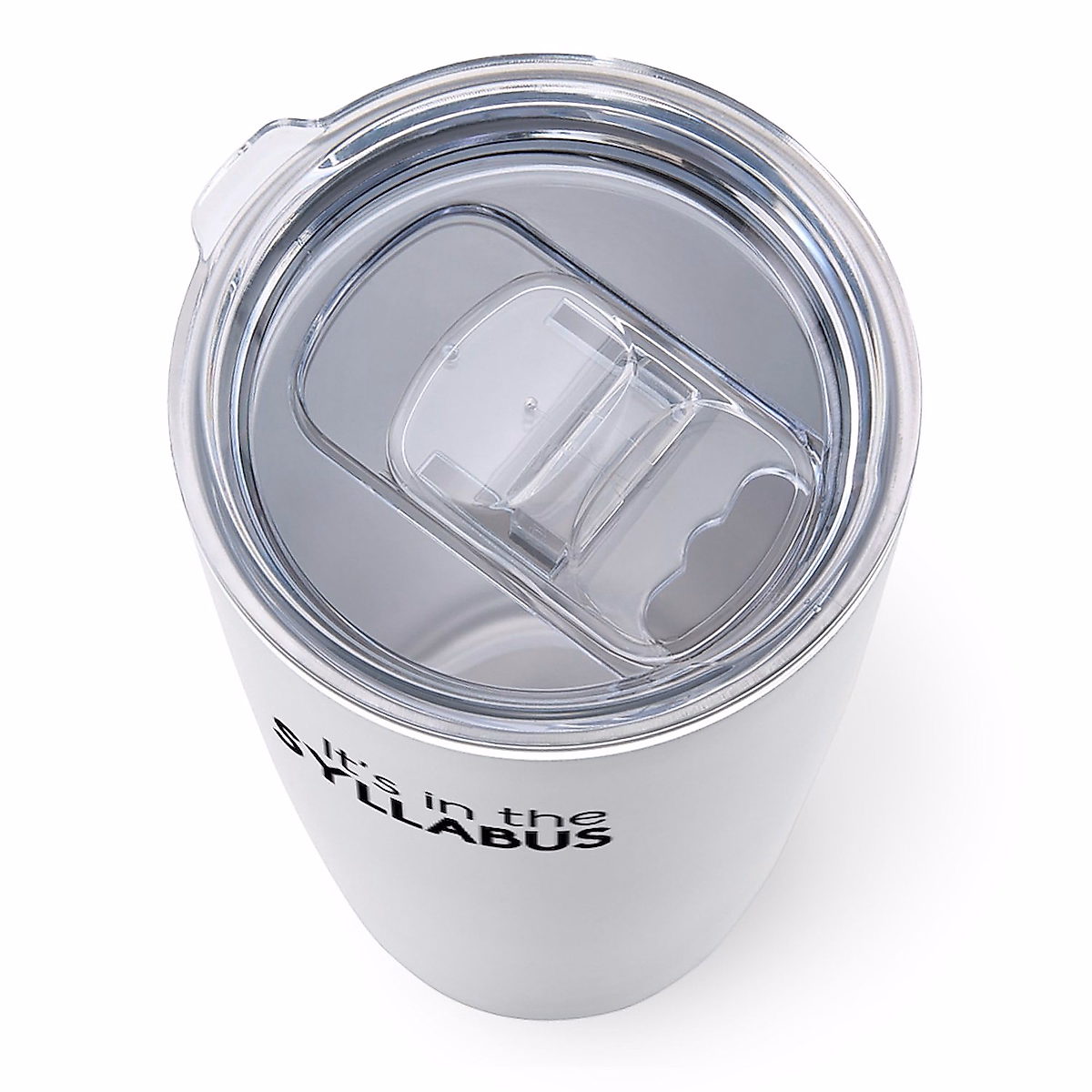 CafePress It's In The Syllabus Travel Mug Stainless Steel Travel Mug, Insulated 20 oz. Coffee Tumbler