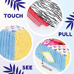 Lovebirds Montessori Sensory Baby Toy Tissue Box-Toddler Infant STEM Cognitive Development-Toddler-Juggling Scarves-Pull Along-Manipulative Preschool Learning Toys-Babies 6-12months