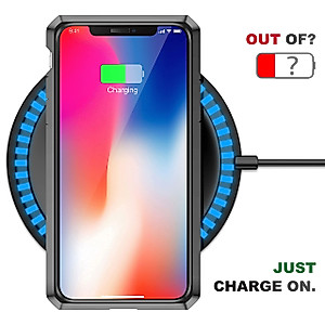 ImpactStrong Compatible with iPhone X Case/iPhone Xs Case, Heavy Duty Dual Layer Protection Cover Heavy Duty Case Designed for iPhone X/Xs 5.8 inch (2018) - Red