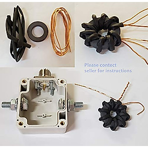 1-30Mhz HAM HF Radio Antenna Equipment Shortwave Radio Balun Kit NXO-100 Magnetic Balance Amateur Radio Antennas DIY