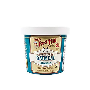 Bobs Red Mill Classic Oatmeal Cup, 1.81 Ounce - 12 per case.
