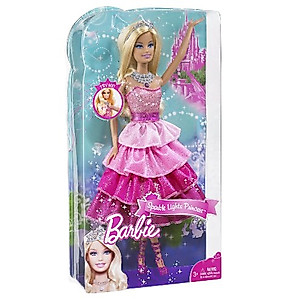 Barbie Sparkle Lights Pink Princess Doll
