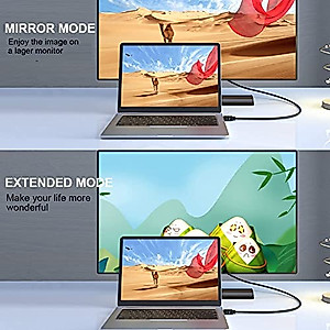 HDMI to DVI Cable 2 Pack, 5 Feet Bidirectional DVI-D to HDMI Cord Adapter 1080P Video High Speed Compatible for Computer, PC, Raspberry Pi, Roku, Xbox One, PS4 PS3, Graphics Card