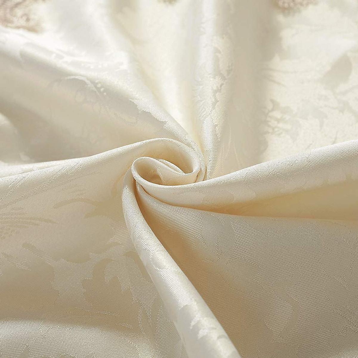 ARTABLE Lace Table Cloths Rectangle Summer Fall Flower Decor Macrame Tablecloth for Outdoor Farmhouse Rustic Kitchen Party Birthday Picnic (Light Brown, 60 x 84 Inch)