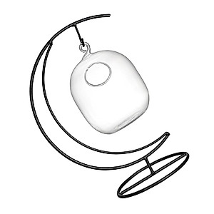 Cabilock Creative Cocktail Glass Martini Glasses with Iron Stand Clear Wine Glass Beverage Glass Hanging Bar Drink Cup Glassware for KTV Home Bar Club Black Transparent