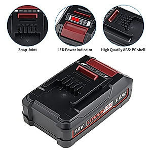 Powerost 3Ah 18V Replacement Battery Compatible with All Einhell Tools X-Change 4511396 4511437neu 4511437OVP PXBP-300 PXBP-600 PX-BAT52 Garden Cordless Power Tools Battery