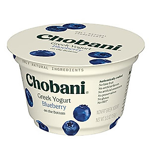Chobani® Non-Fat Greek Yogurt Blueberry on the Bottom 5.3oz