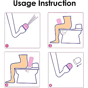 RUFCRIL Mini Peri Bottle, 350ml Portable Travel Bidet with Extra Ring and Carry Bag, TPE Material for High Temperature Resistance, Essentials for Postpartum Perineal Care,Hemorrhoid Treatment, Green