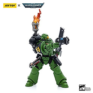 JoyToy Warhammer 40K: Salamanders Assault Intercessors Brother Tsek’gan 1:18 Scale Figure