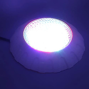 COAECJ LED Pool Lights with Remote, 108 Lamp Beads, IP68 Waterproof, Engineering Grade Chips, RGB Colorful Energy Saving Pool Lamp for Pond, Garden, Party