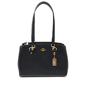 Coach Etta Carryall Crossbody Shoulder Handbag Purse F76938 (IM/BLACK), Large