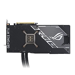 ASUS ROG Strix LC NVIDIA GeForce RTX™ 4090 Gaming Graphics Card (PCIe® 4.0, 24GB GDDR6X, HDMI® 2.1, DisplayPort™ 1.4a, Full-Coverage Cold Plate, 240 mm Radiator, 560 mm tubing)