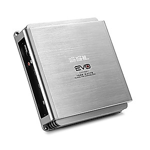 Sound Storm EVO1500.1 EVO 1500 Watt, 2 Ohm Stable Class A/B, Monoblock, MOSFET Car Amplifier with Remote Subwoofer Control